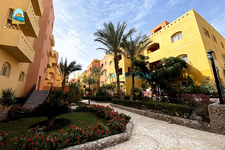 Two-Bedrooms apartment for rent in el Dorra compound at el H
