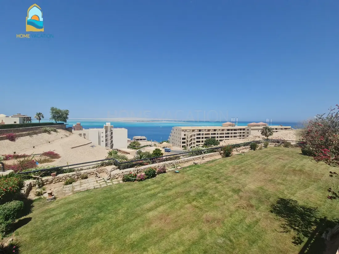 Sea View 2-Bedroom Duplex for Rent in The View – Hurghada